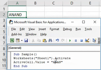 VBA Active Cell | Guide to Examples of Excel VBA Active Cell