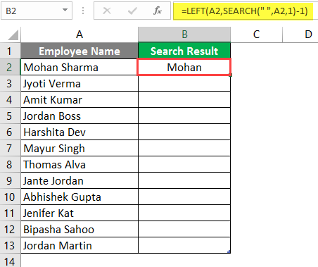SEARCH Formula in Excel | How to Use SEARCH Formula in Excel?