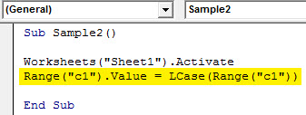 VBA LCase | How to Convert Lower Case in Excel using LCase Function?