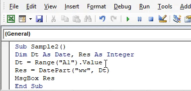 VBA DatePart | How to Use DatePart Function in Excel VBA? (Examples)