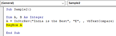 VBA InStrRev | How to Use VBA InStrRev Function in Excel?