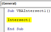 VBA Intersect | How to Use Excel VBA Intersect Function with Examples?