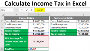 Calculate Income Tax in Excel | How to Calculate Income Tax in Excel?