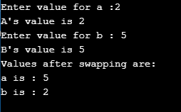 Swapping in C# | Swapping 2 and 3 Numbers with proper Code and Output