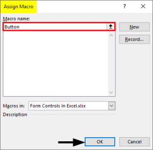 Form Controls in Excel | How to Use Form Controls in Excel Worksheet?