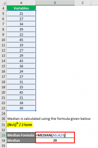 Statistics Formula | Calculator (Example and Excel Template)