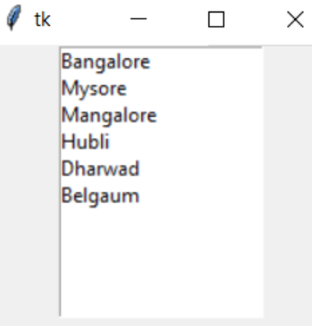 Tkinter Listbox Top Attributes And Examples Of Tkinter