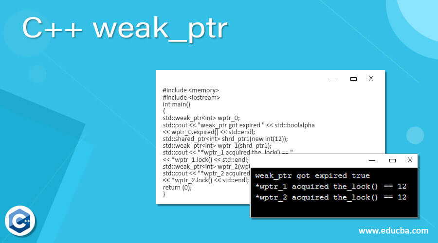 C++ weak_ptr简介及实例C++ weak_ptr简介 C++ weak_ptr 是标准库的一部分，它被用来保存 - 掘金